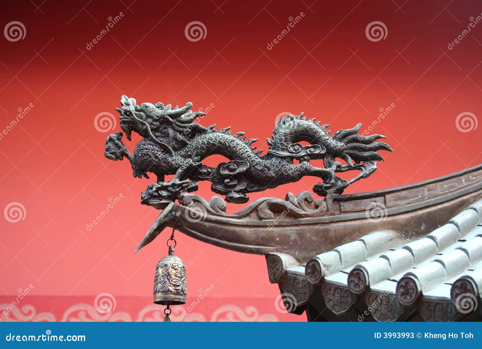 Traditional Asian Dragon stock image. Image of eastern - 3993993