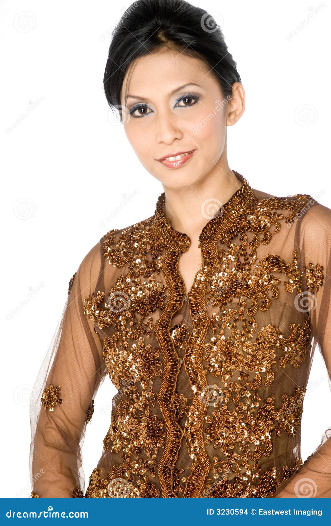 Traditional asian dress stock photo. Image of asian, posh - 3230594