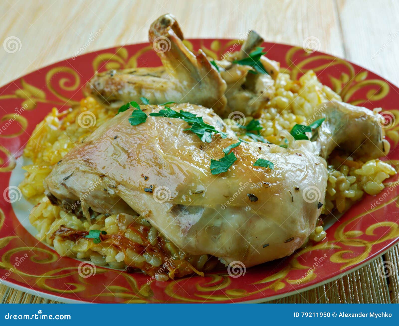 Chicken Machboos Stock Photography | CartoonDealer.com #62777954