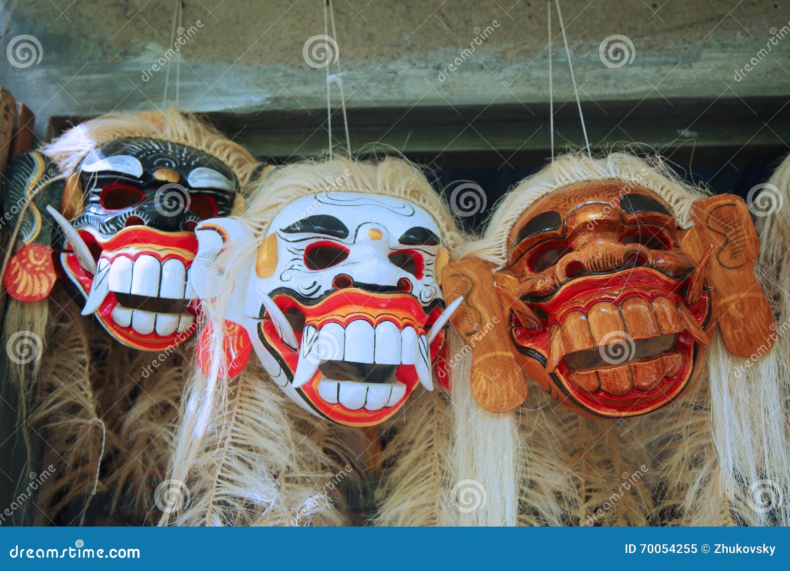 Traditional Balinese Dance Mask Stock Image - Image of cultural ...