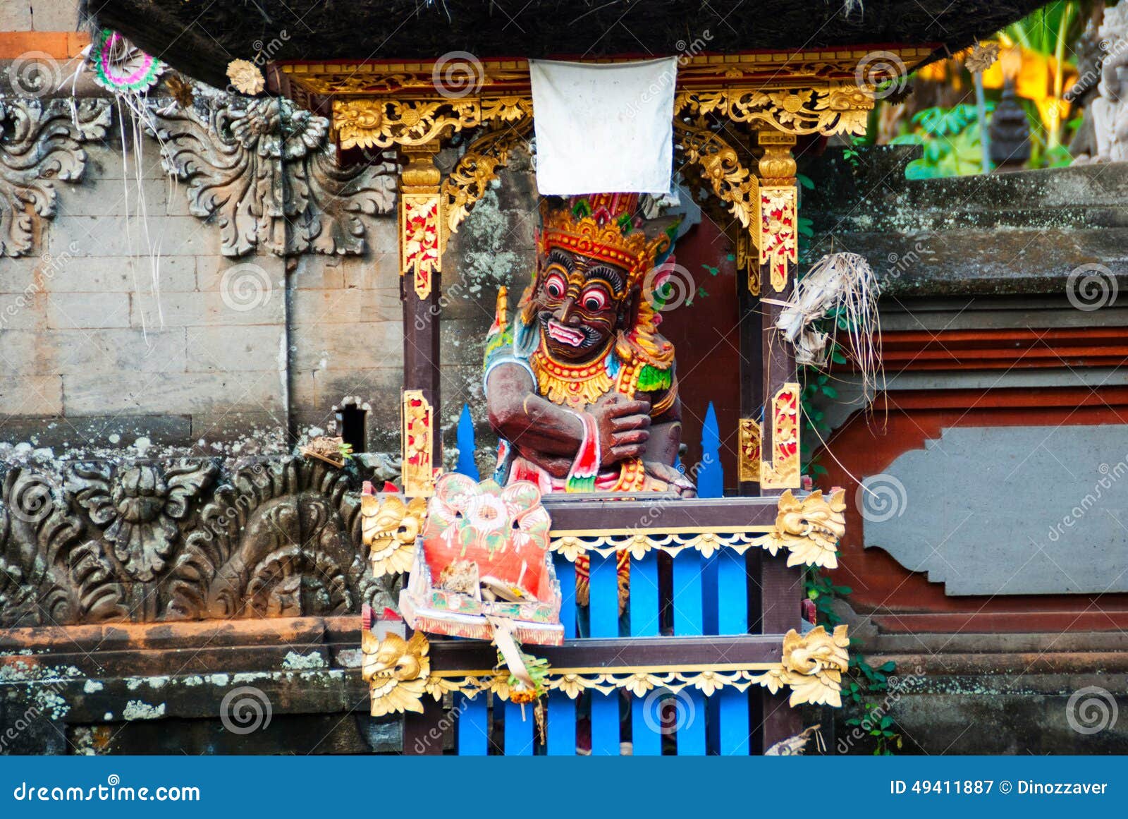 Traditional balinese mask stock image. Image of beautiful - 49411887