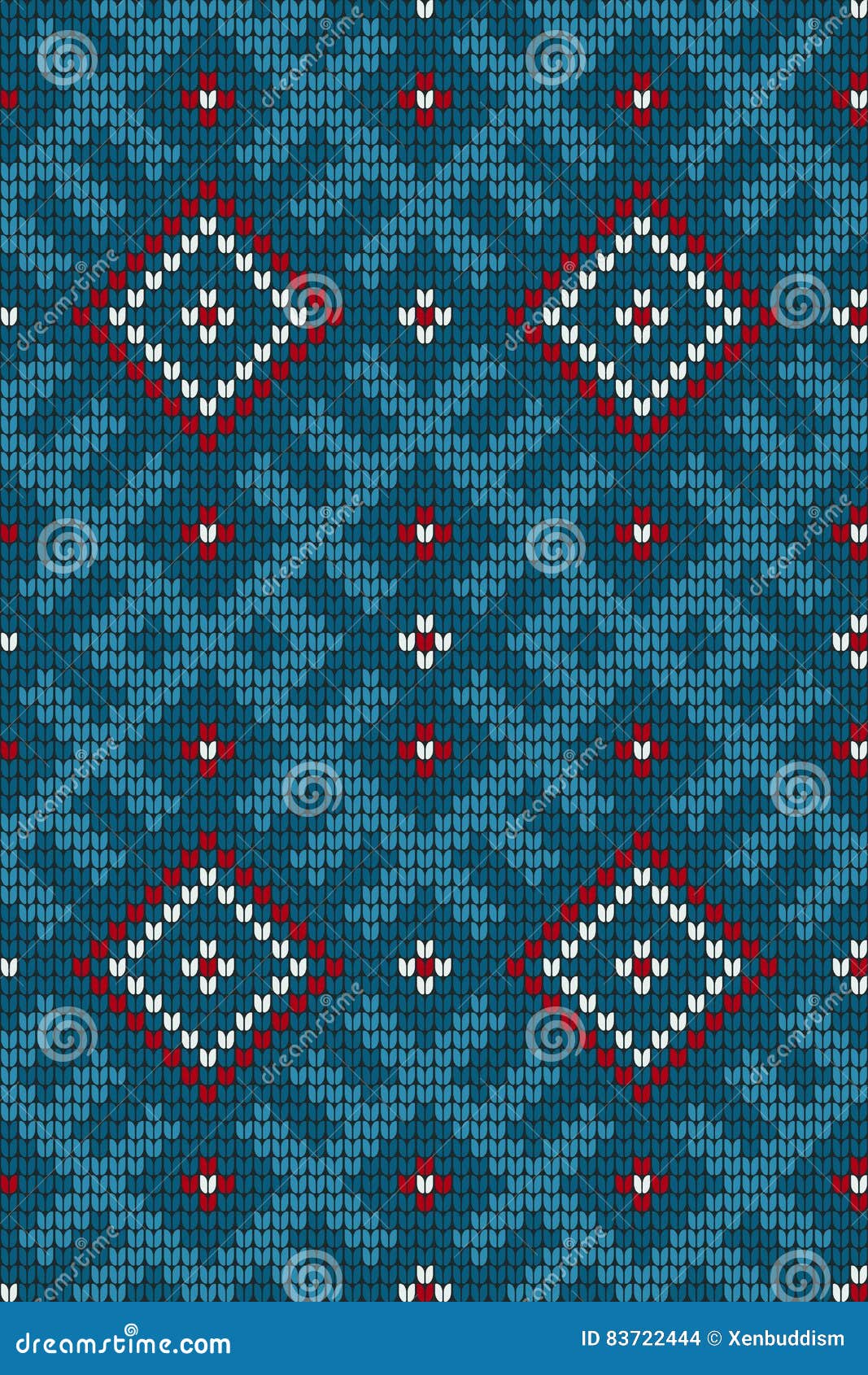 Traditional Baltic Knitting Pattern Stock Illustration - Illustration ...