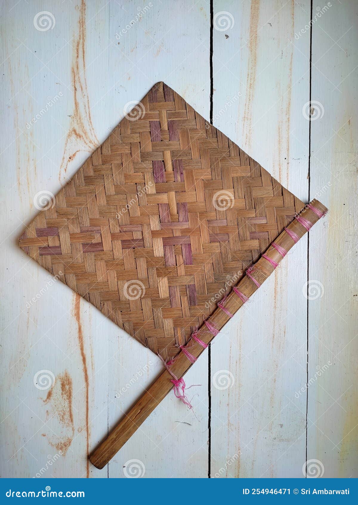 Traditional bamboo fan stock image. Image of bamboo - 254946471