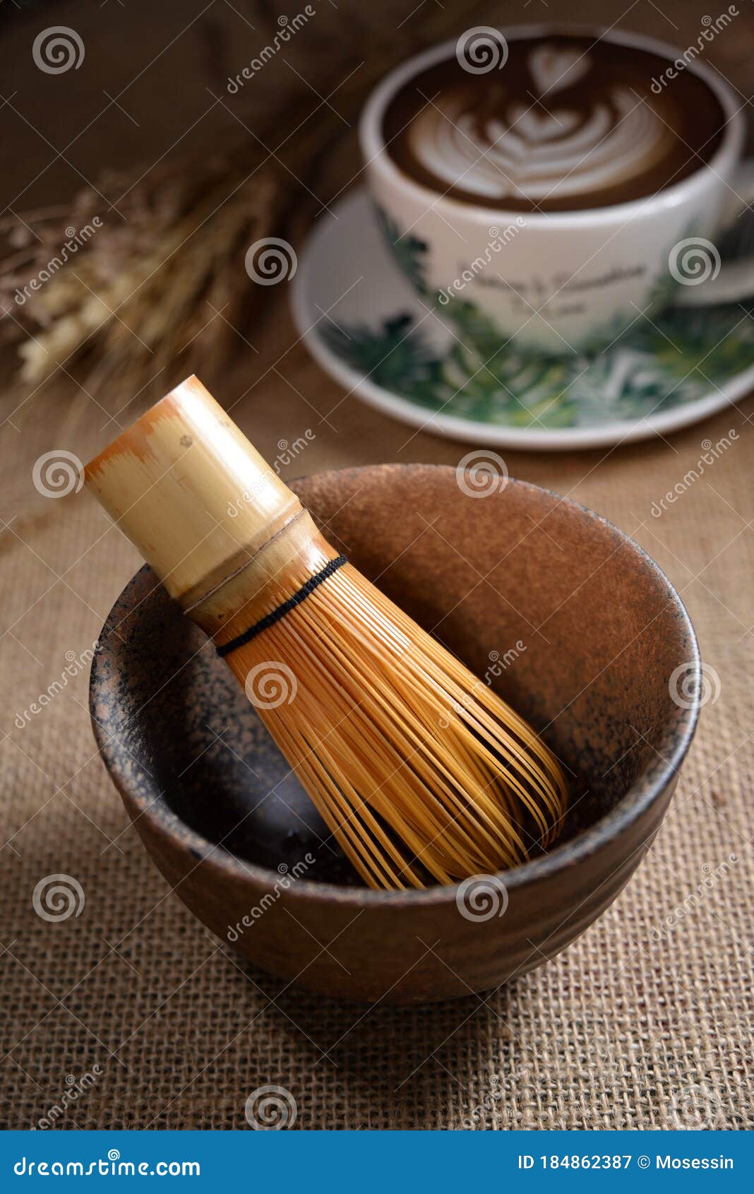 Japan bamboo Stirrer mixer stock image. Image of layer - 184862387