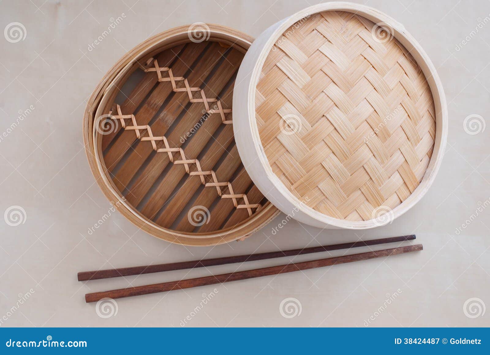 Traditional bamboo pot stock image. Image of diet, circular - 38424487