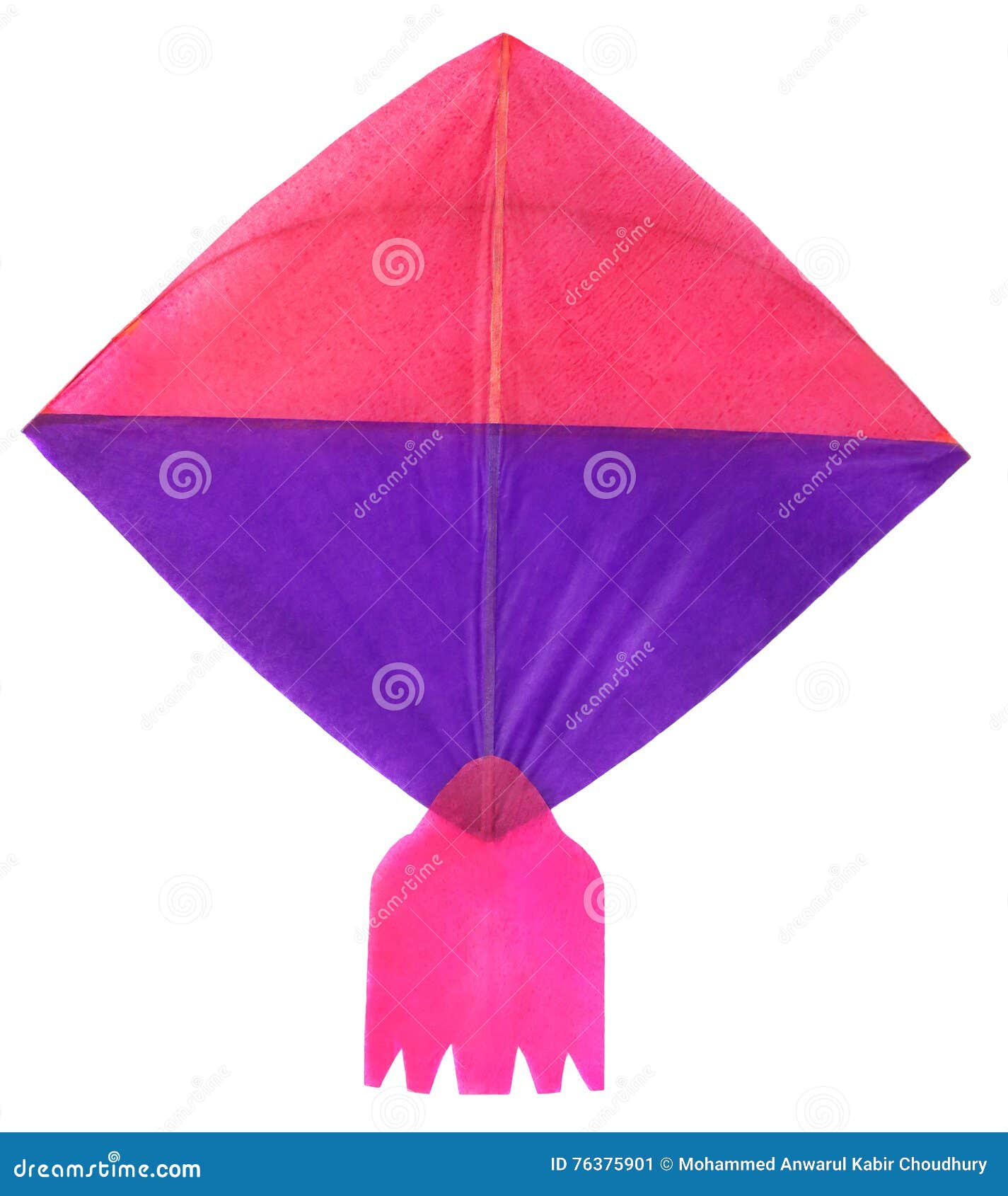 Traditional Bangladeshi Kite Made Of Thin Paper Stock Image ...