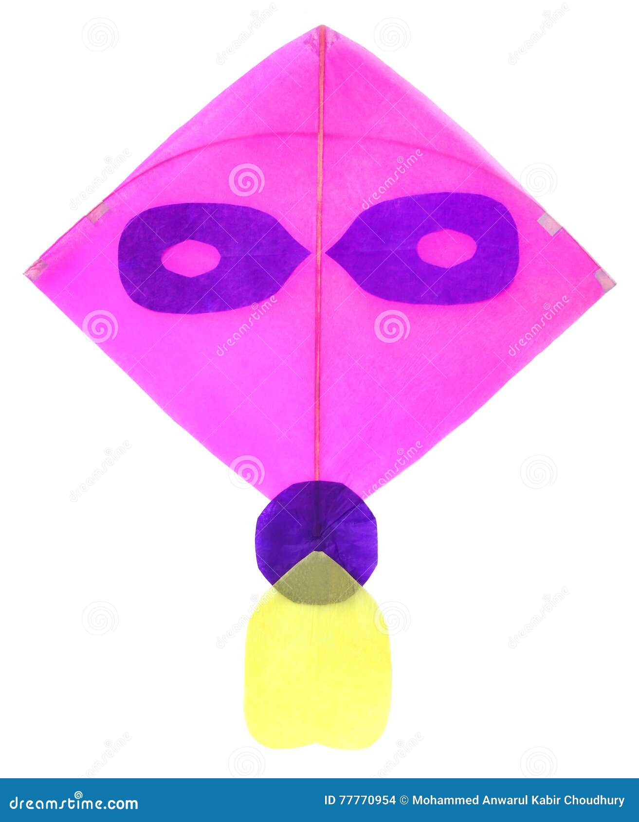 Traditional Bangladeshi Kite Stock Photo - Image of background, violet ...