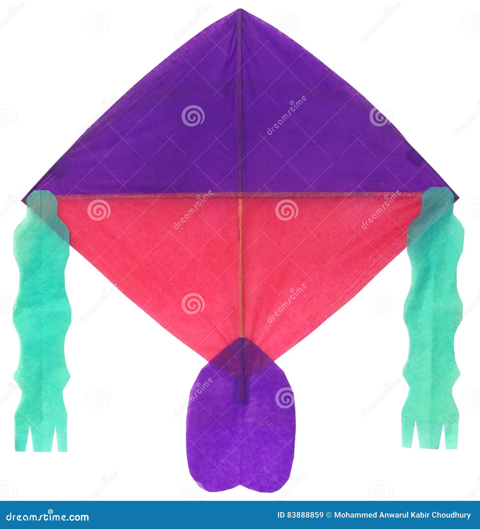 Traditional Bangladeshi Kite Made Of Thin Paper Stock Image ...
