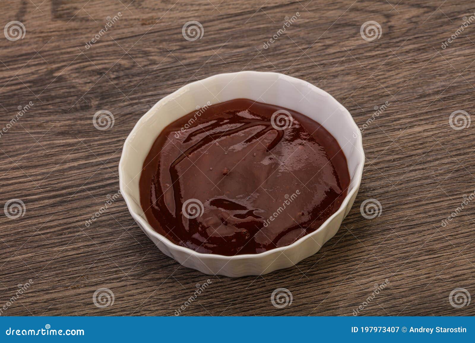 Traditional Barbicue Sauce in the Bowl Stock Image - Image of closeup ...