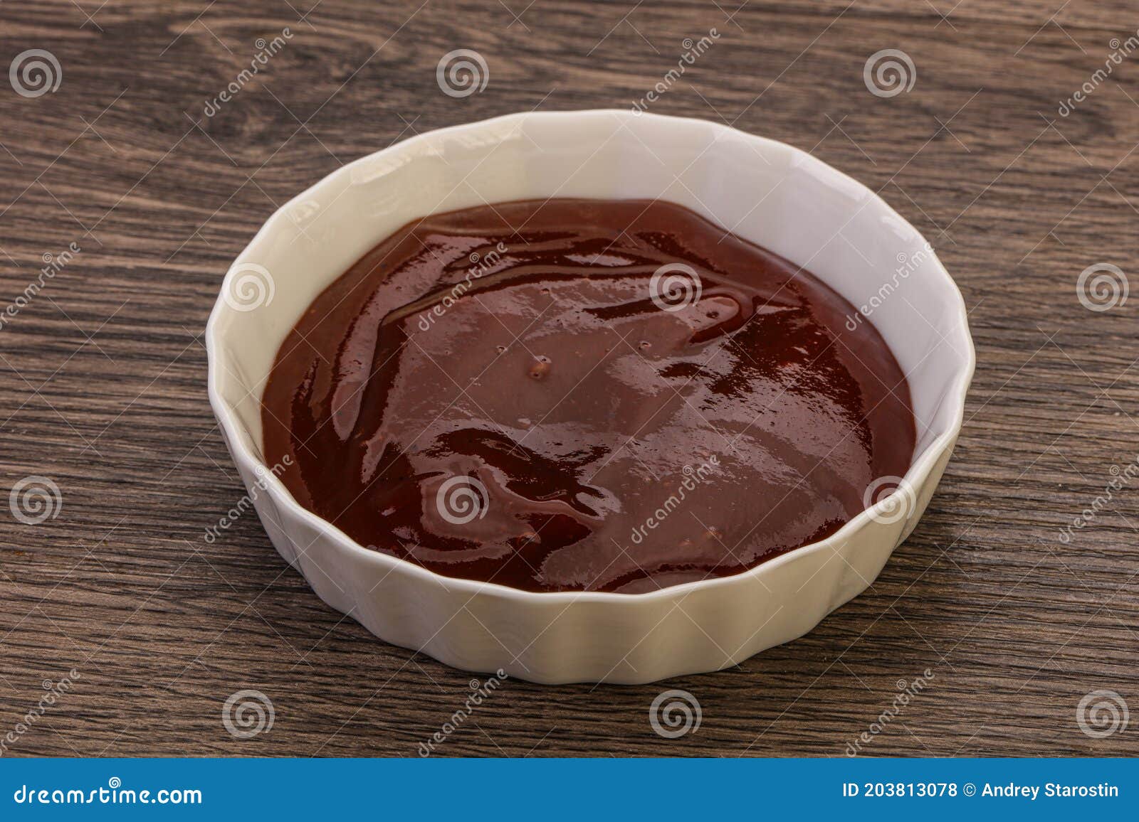Traditional Barbicue Sauce in the Bowl Stock Photo - Image of delicious ...