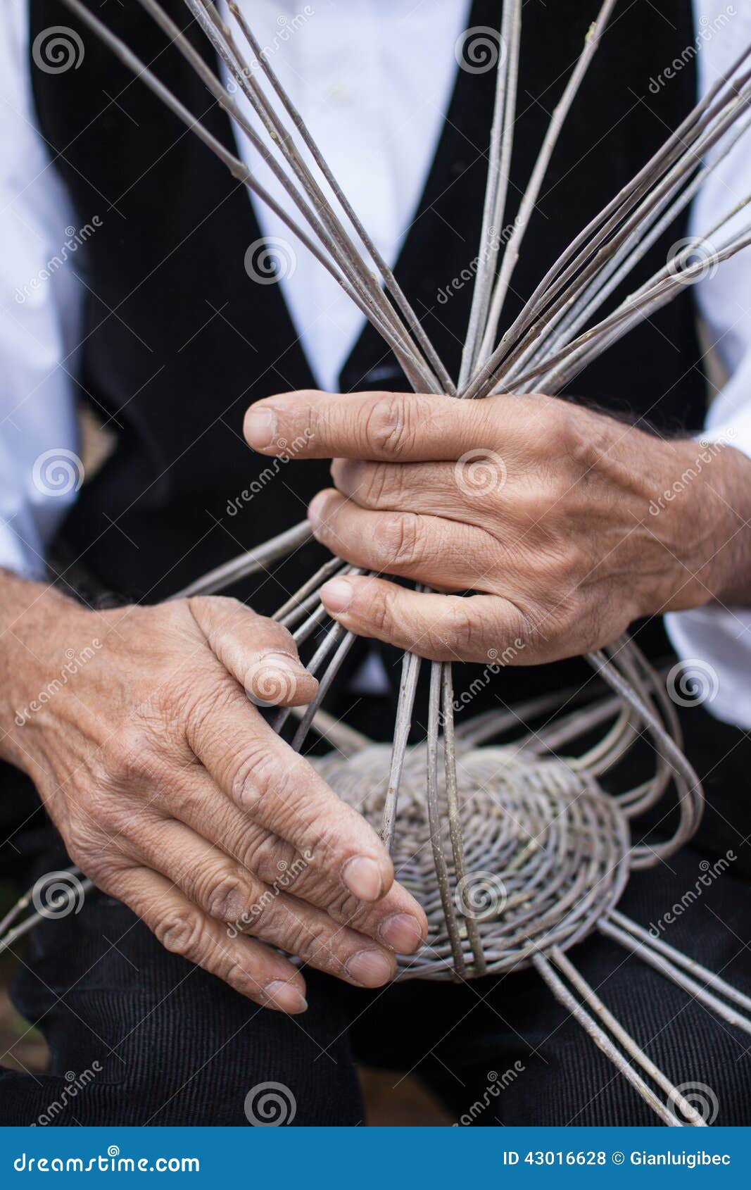 Traditional basket stock photo. Image of mediterranean - 43016628