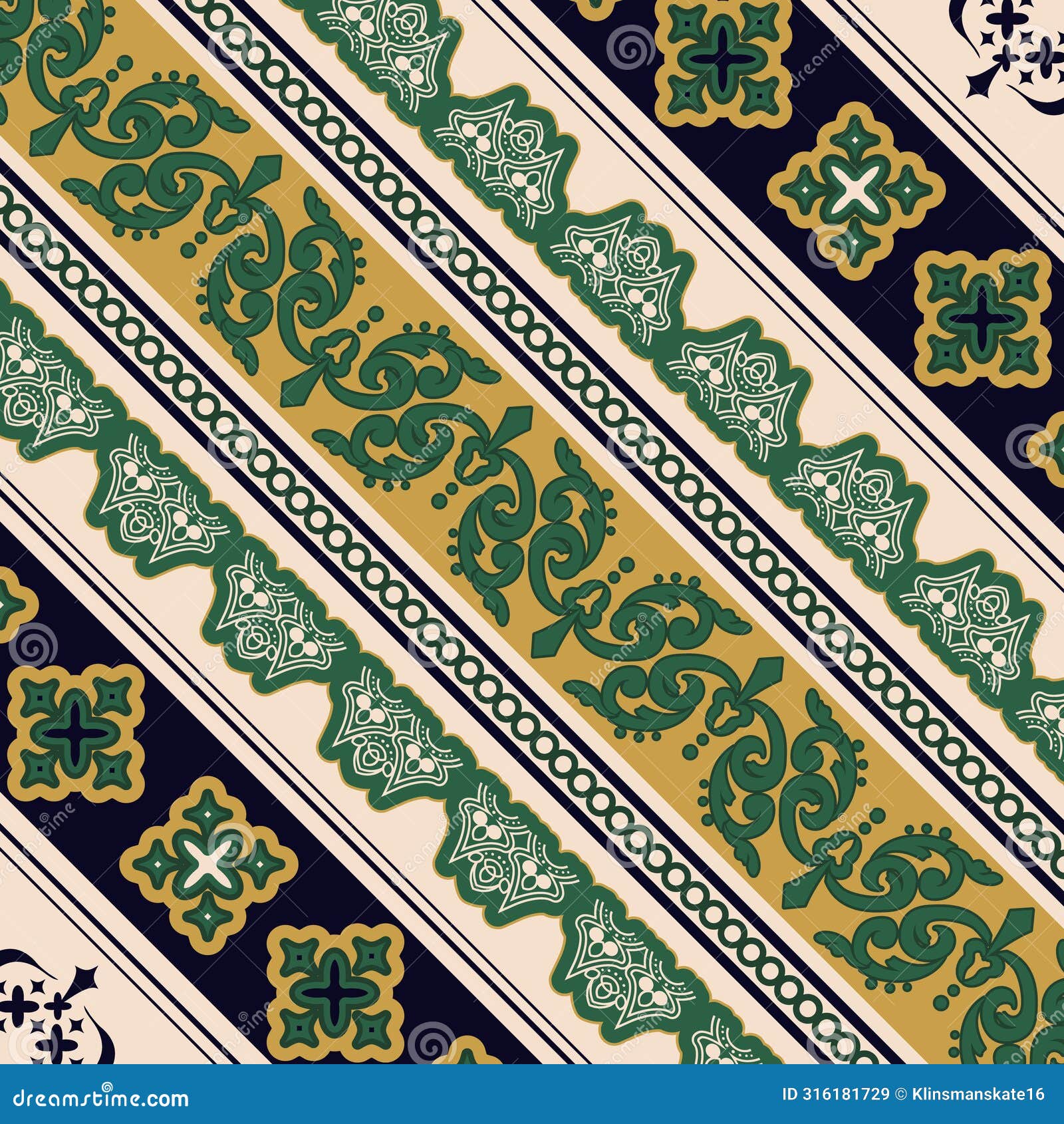 Traditional Batik Indonesia Pattern Art Vector Stock Vector ...