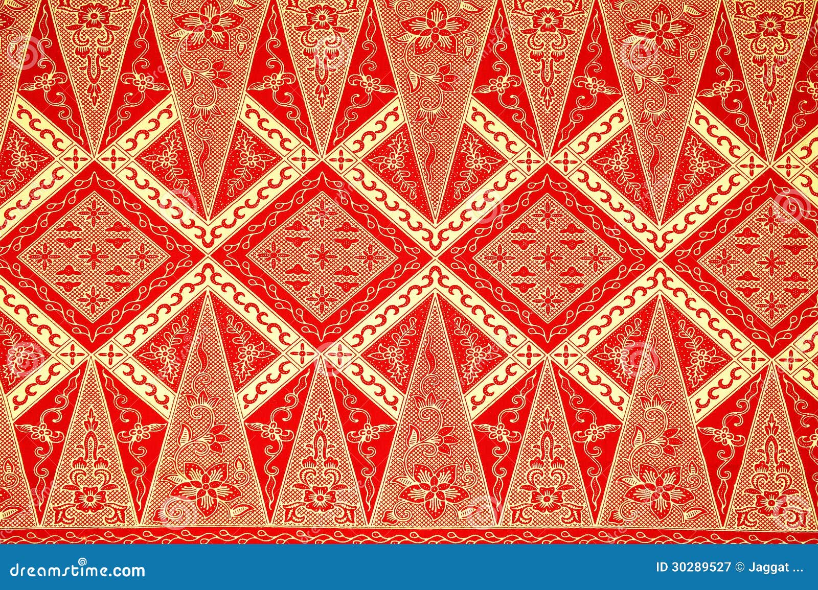 Traditional Batik Sarong Pattern Stock Image - Image of fashion, color ...