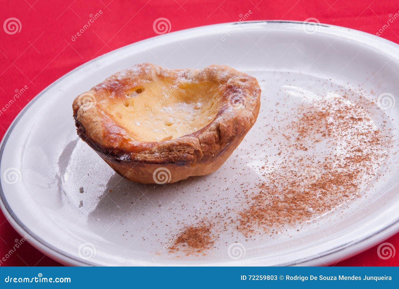 Traditional Belem Pastry stock image. Image of tart, custard - 72259803