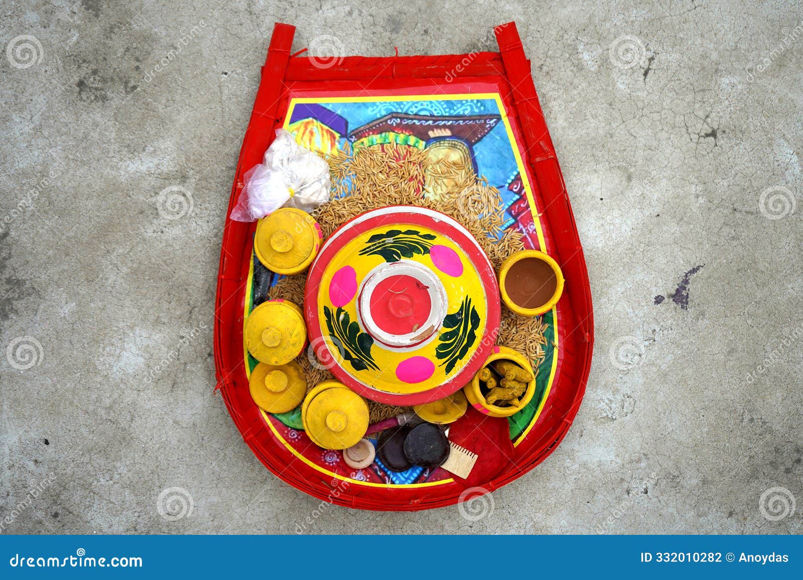 Traditional Bengali Kulo Used in Marriage Function Editorial ...