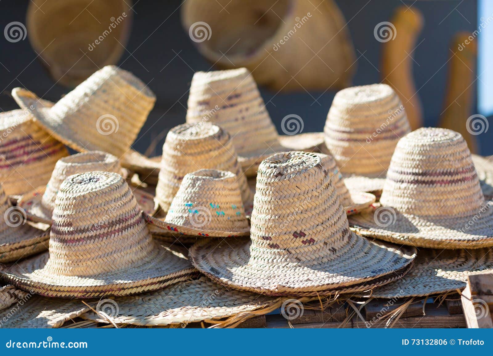 Traditional berber hats stock photo. Image of textile - 73132806