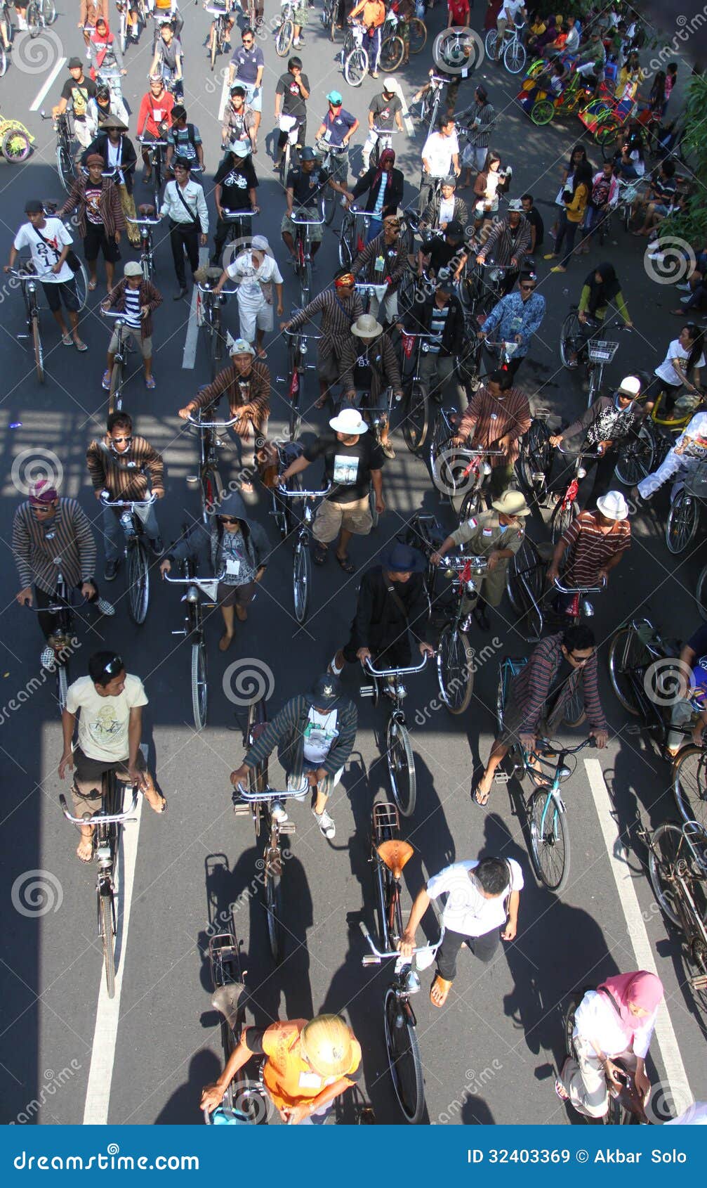 Traditional bike parade editorial stock image. Image of enthusiastic ...