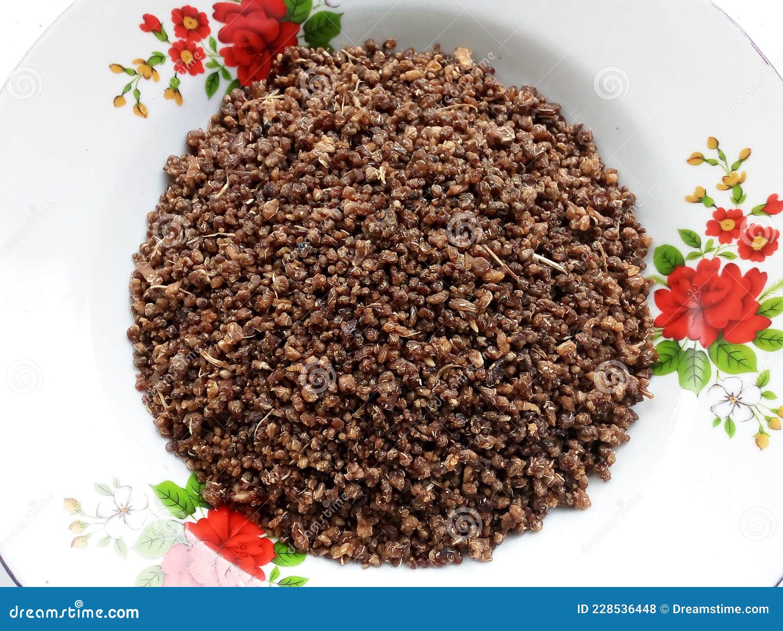 Traditional Black Rice Tiwul Stock Photo - Image of tiwul, traditional ...