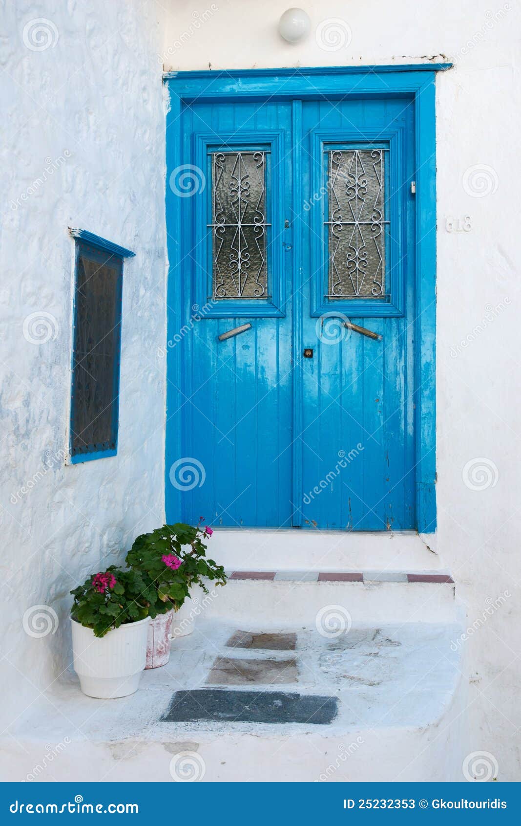 Traditional Blue Wooden Door, Greece Stock Image - Image of traditional ... Traditional Blue Wooden Door, Greece Stock Image - Image of traditional ...