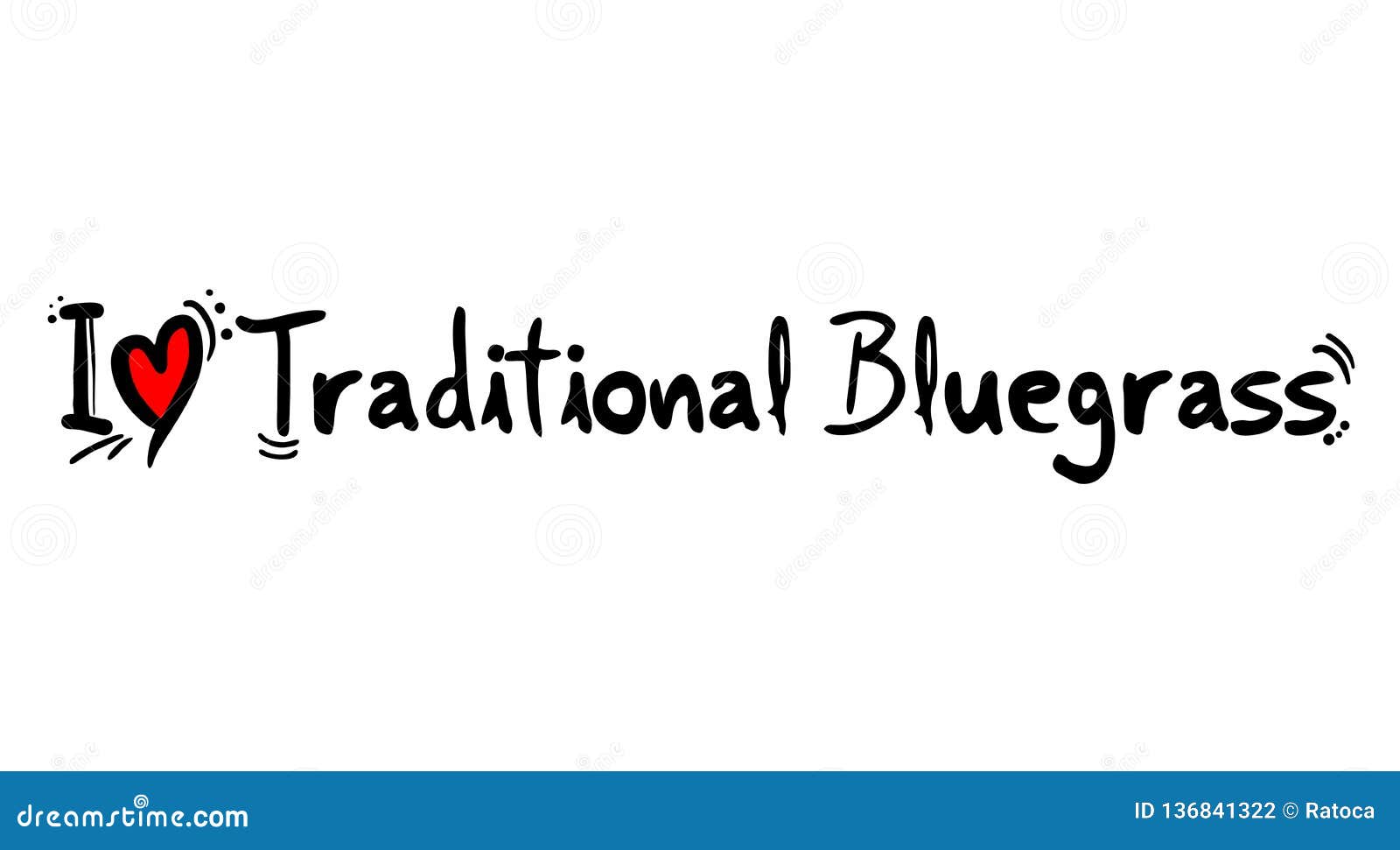 Traditional Bluegrass Music Style Stock Vector - Illustration of design ...