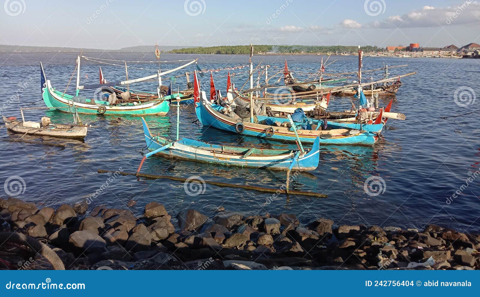 Traditional Boat from Banyuwangi, East Java, Indonesia Stock Photo ...