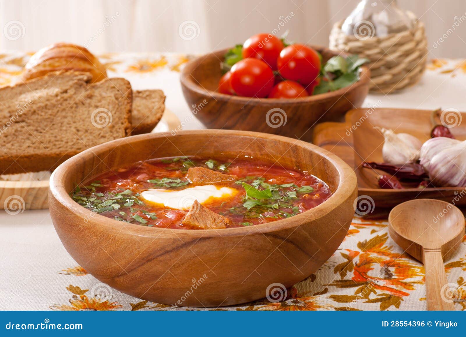 Traditional borsch stock photo. Image of pepper, beet - 28554396