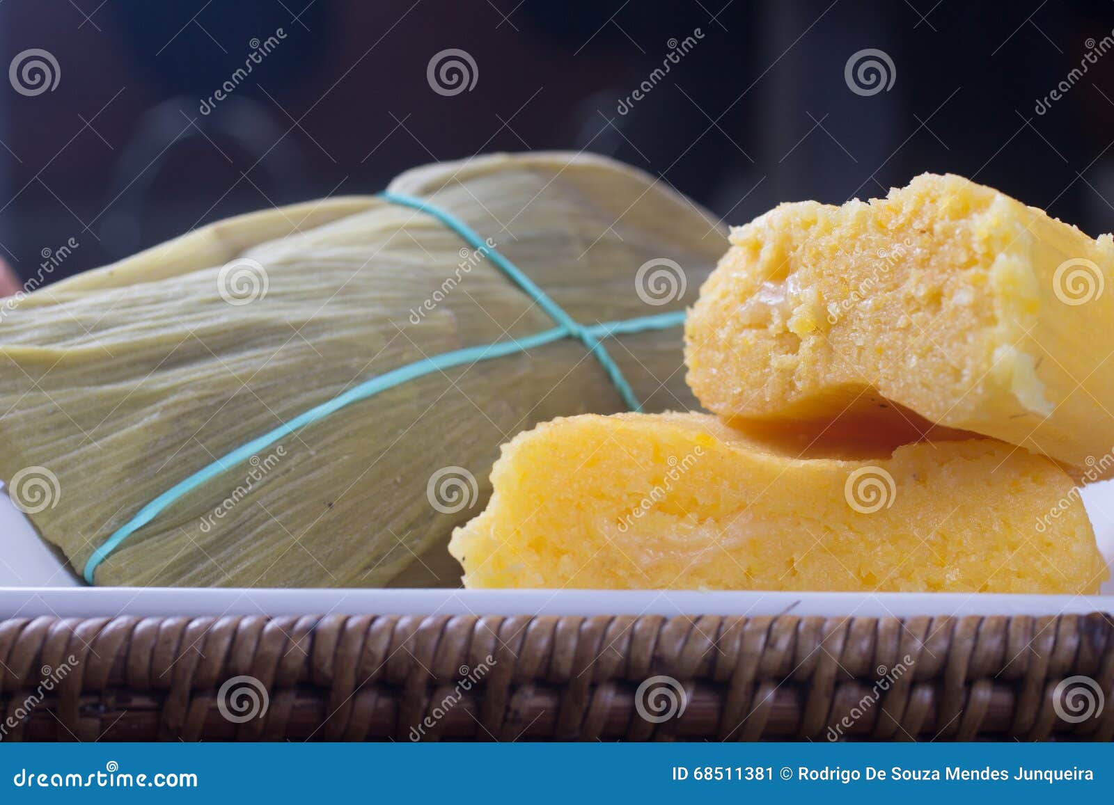 Traditional Brazilian Pamonha Stock Image - Image of natural, pamonha ...