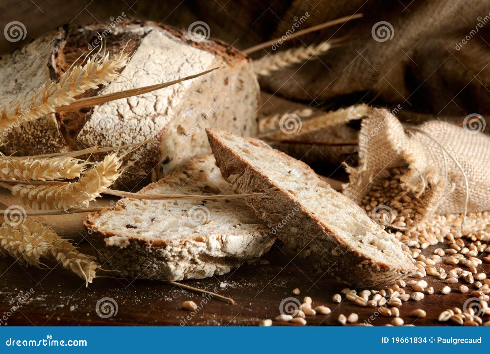 Traditional bread stock photo. Image of bakery, healthy - 19661834