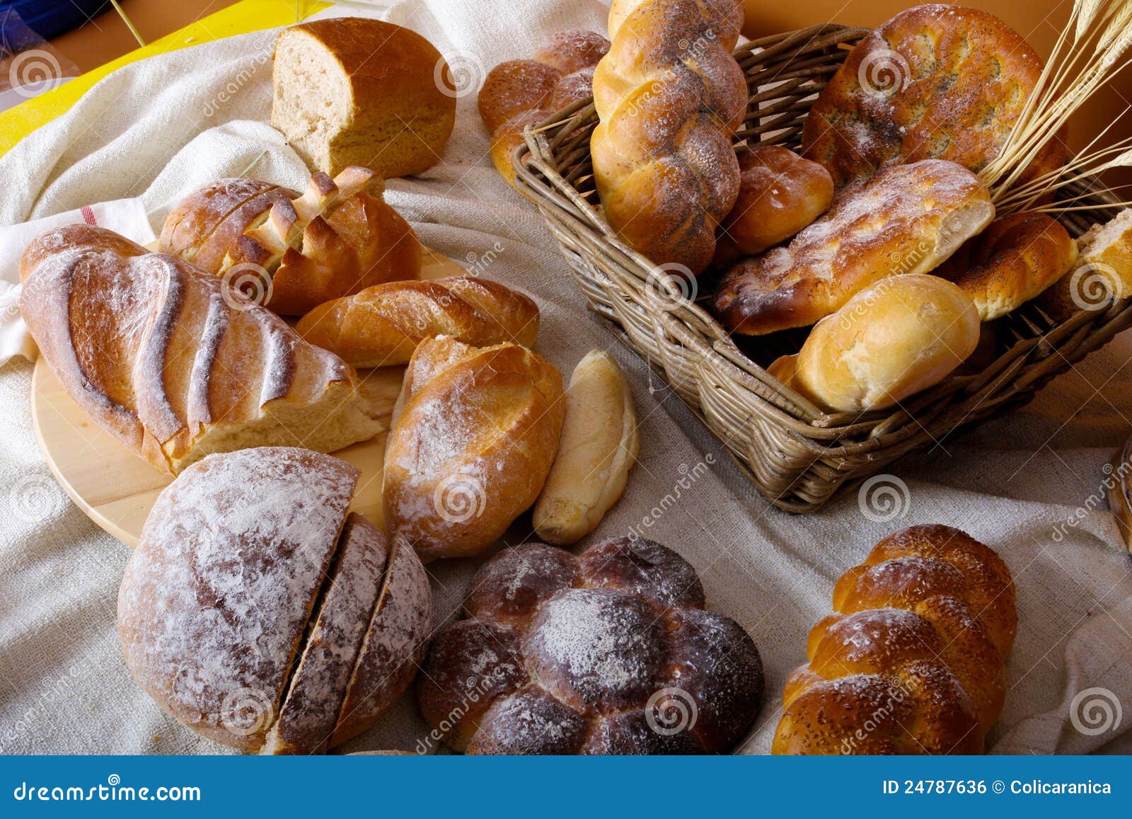 Traditional bread stock photo. Image of delicious, bakery - 24787636