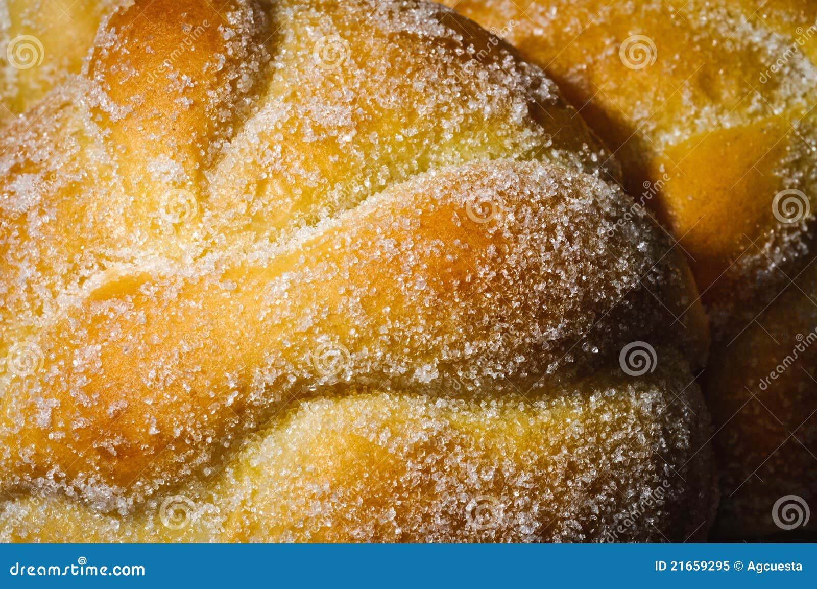 Traditional Bread of the Dead (Pan De Muerto) Stock Image - Image of ...