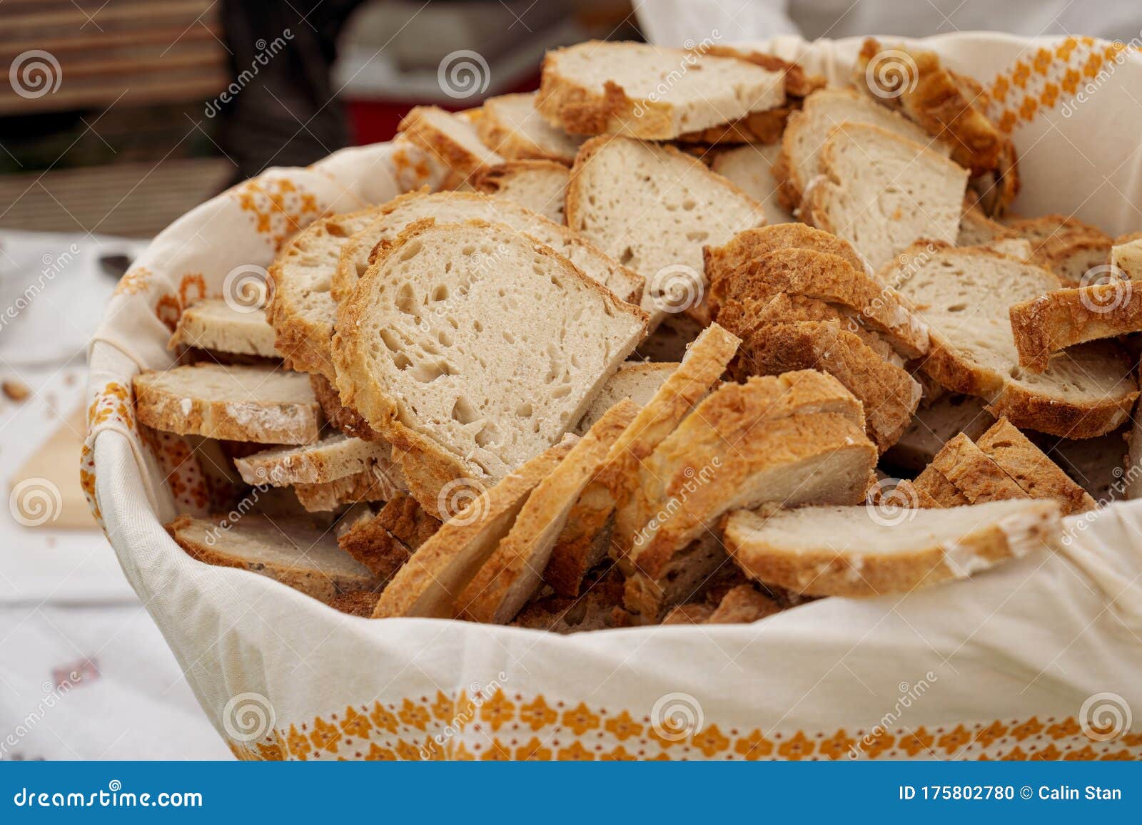 Traditional Bread Made by Saxons in Transylvania, Romania Stock Photo ...