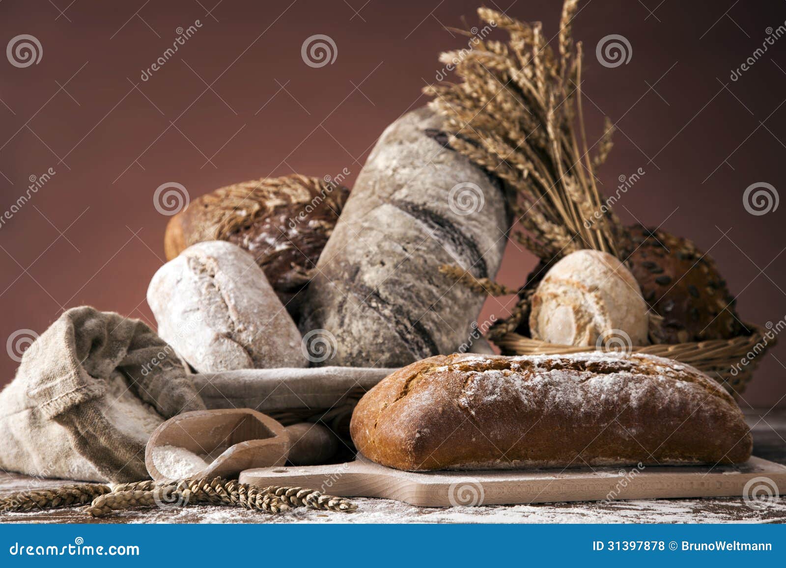 Traditional bread stock photo. Image of freshness, grain - 31397878