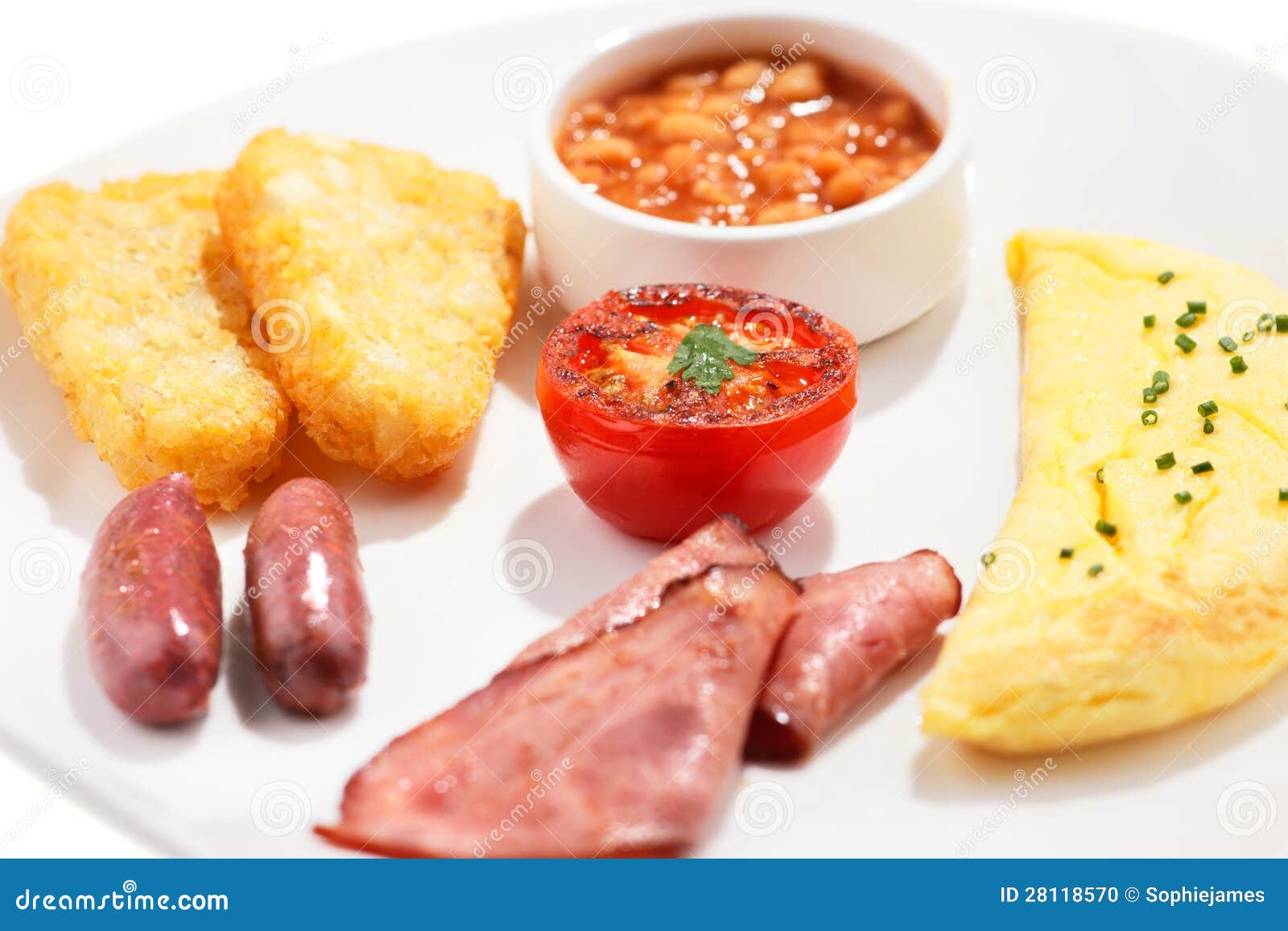 Traditional Breakfast From Egg Stock Photo | CartoonDealer.com #12303456