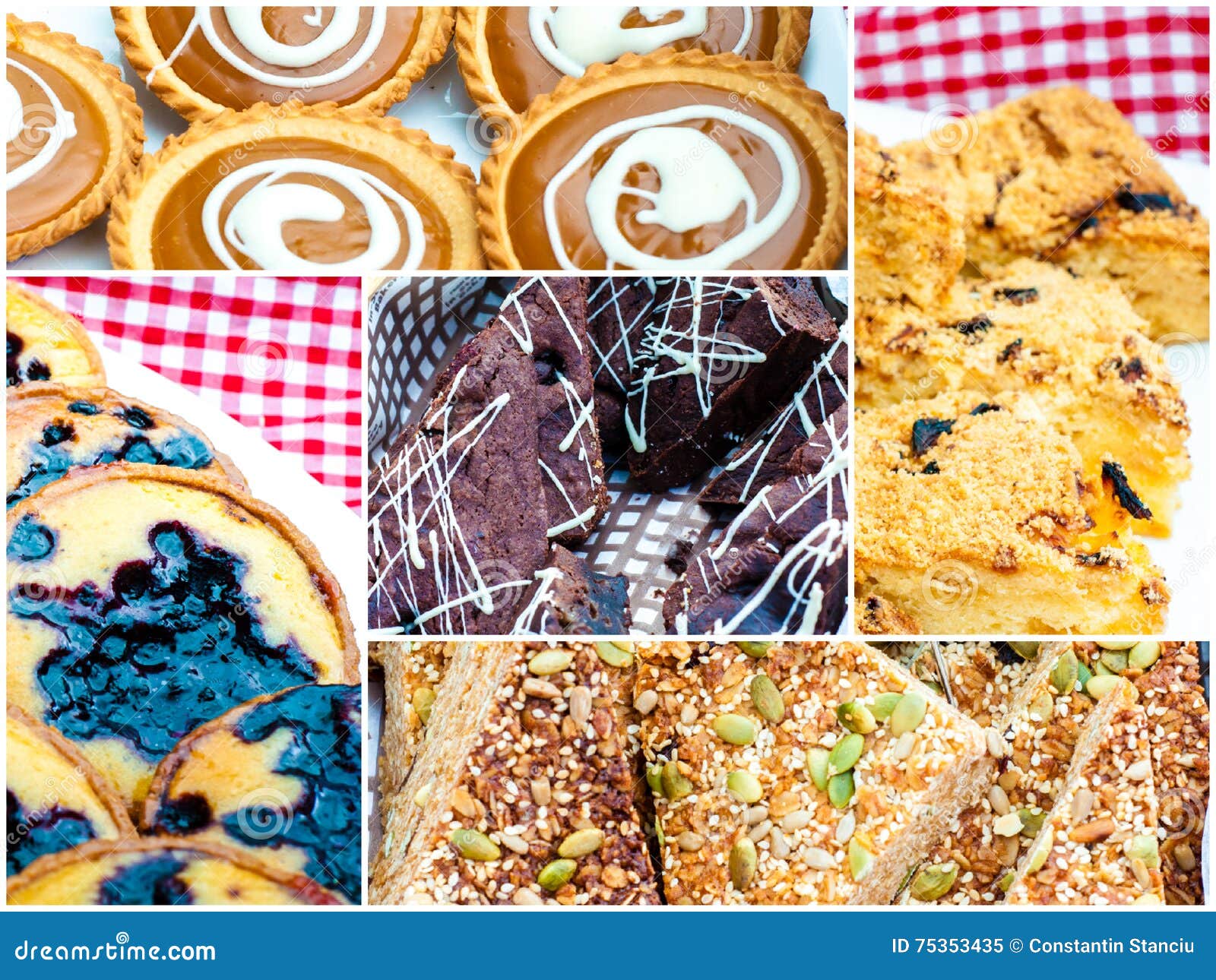 Traditional British cakes stock image. Image of butter - 75353435