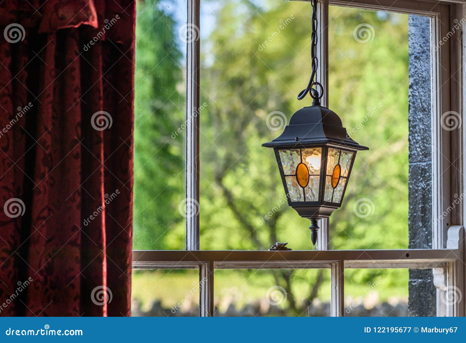 Old Pub Window stock image. Image of architecture, stained - 122195677