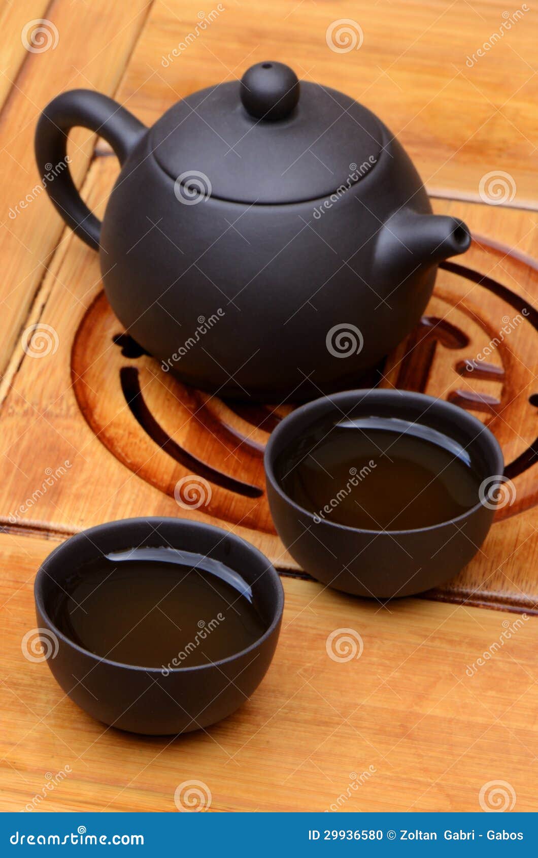 Chinese tea set stock photo. Image of bowl, culture, buddhism - 29936580