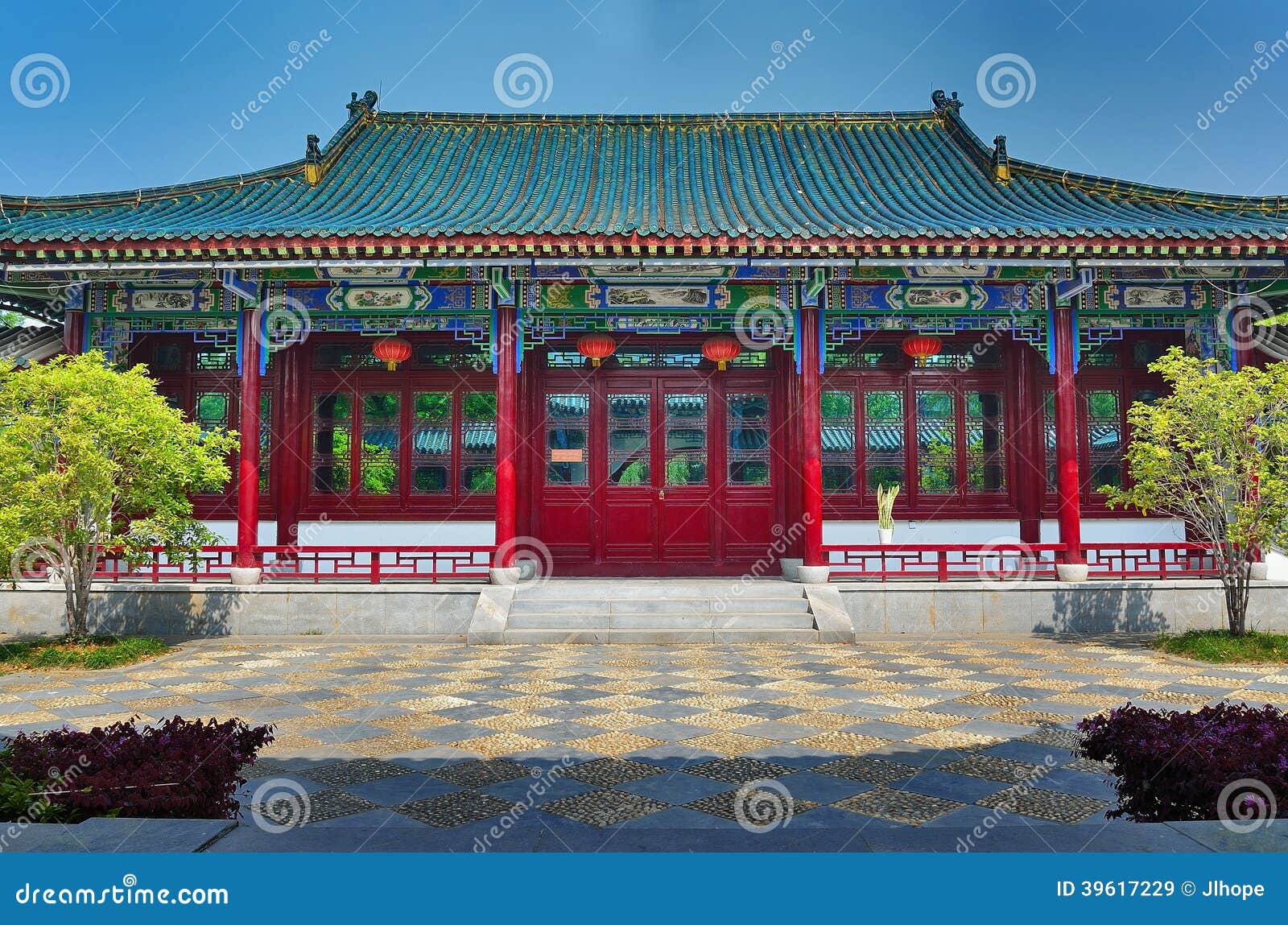 Traditional building stock image. Image of asia, gate - 39617229
