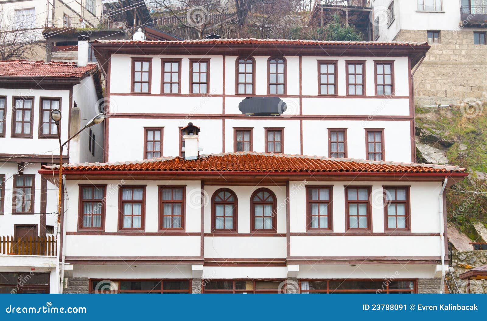 Traditional Buildings stock image. Image of wooden, facade - 23788091