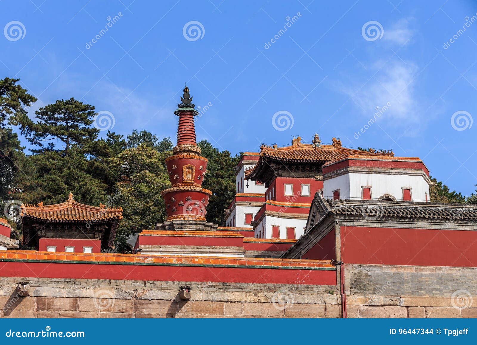 Chengdu stock photo. Image of chengde, ancient, grandness - 96447344
