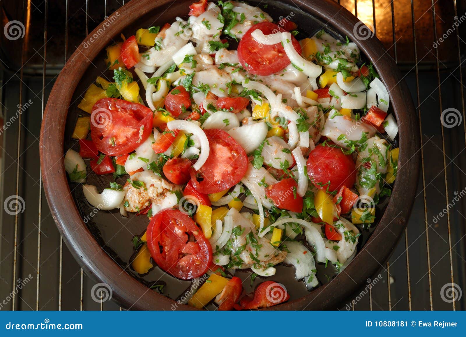 Traditional Bulgarian Sach before Baking Stock Image - Image of clay ...