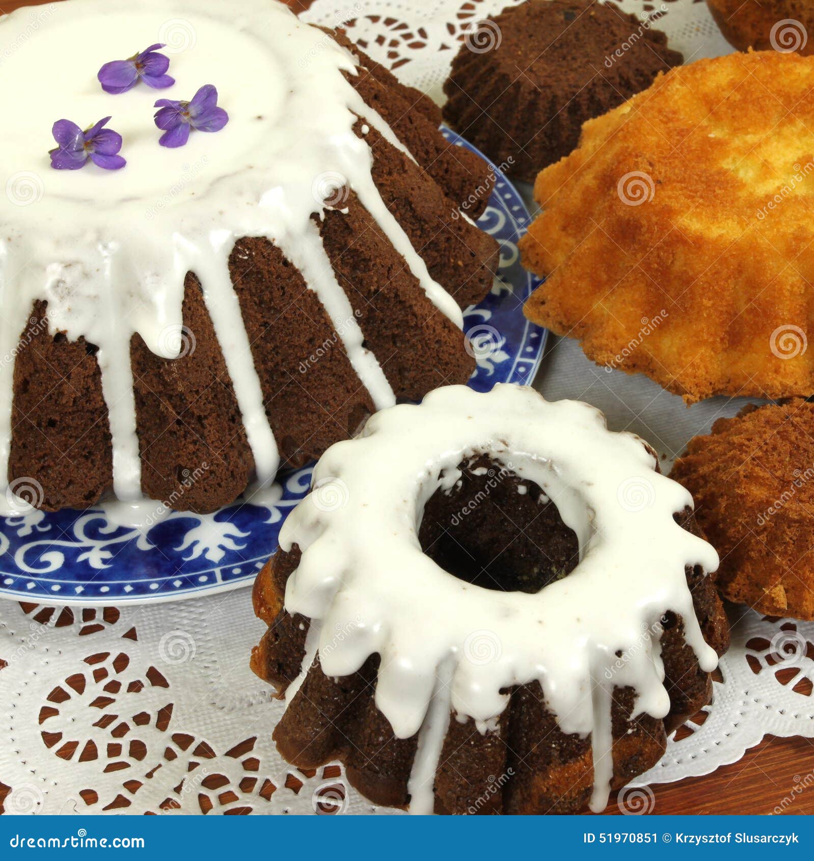 Traditional cakes stock image. Image of food, sweet, cuisine - 51970851