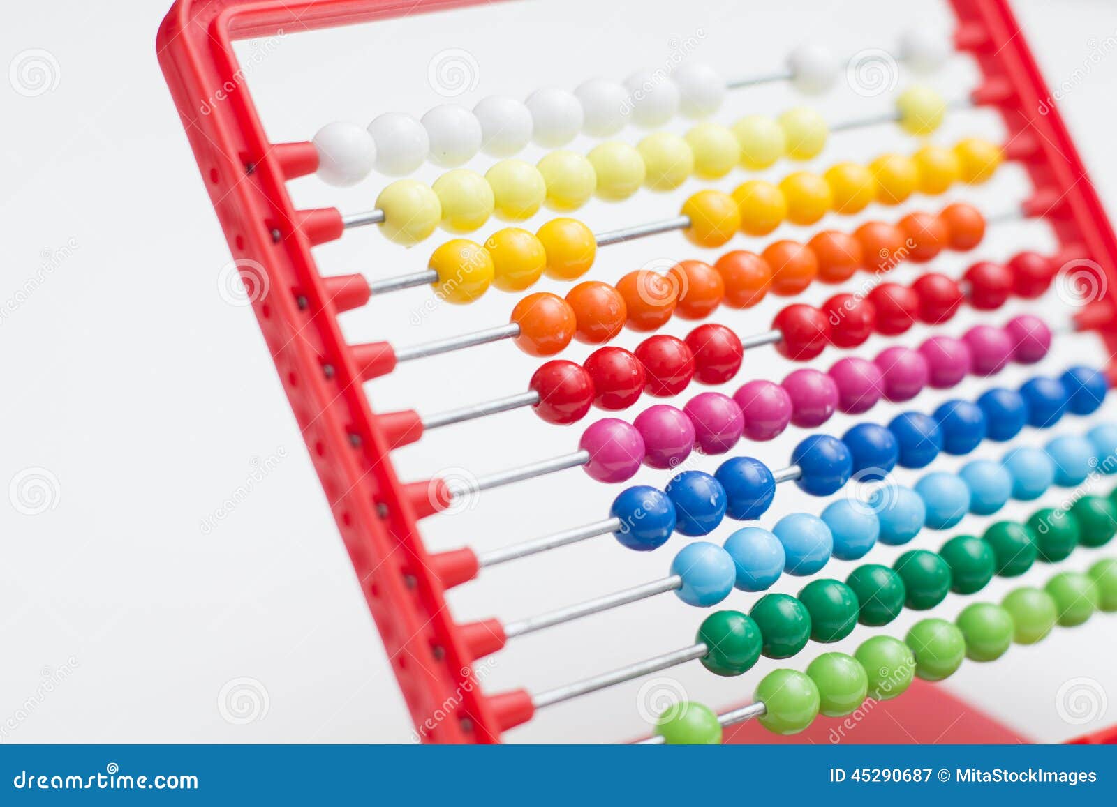 Traditional Calculating Abacus Stock Image - Image of education ...