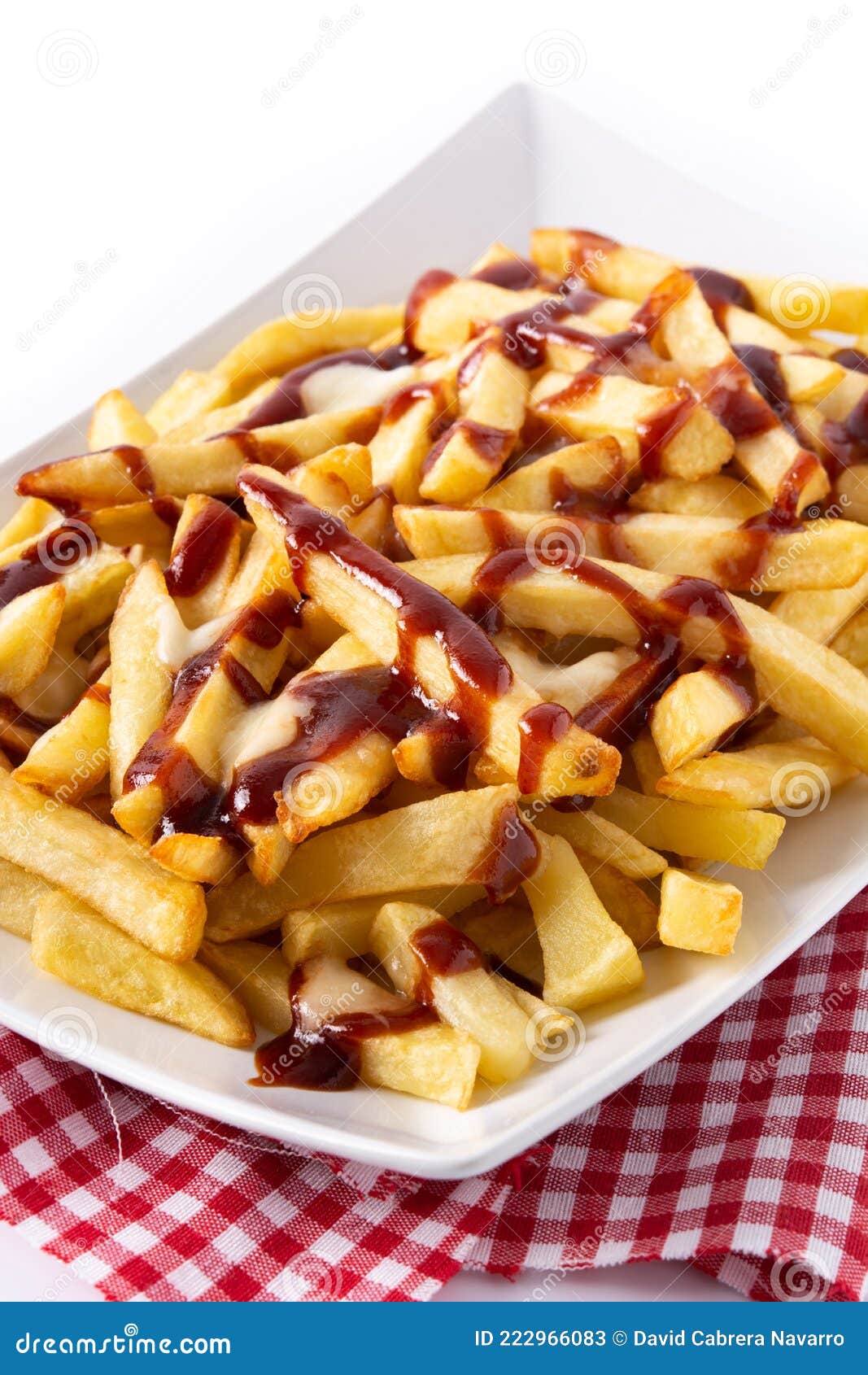 Traditional Canadian Poutine Stock Image - Image of appetizer, homemade ...