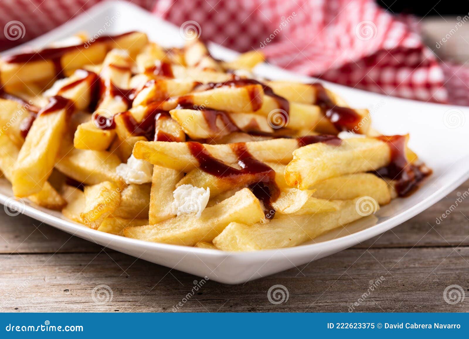 Traditional Canadian Poutine Stock Image - Image of fast, french: 222623375