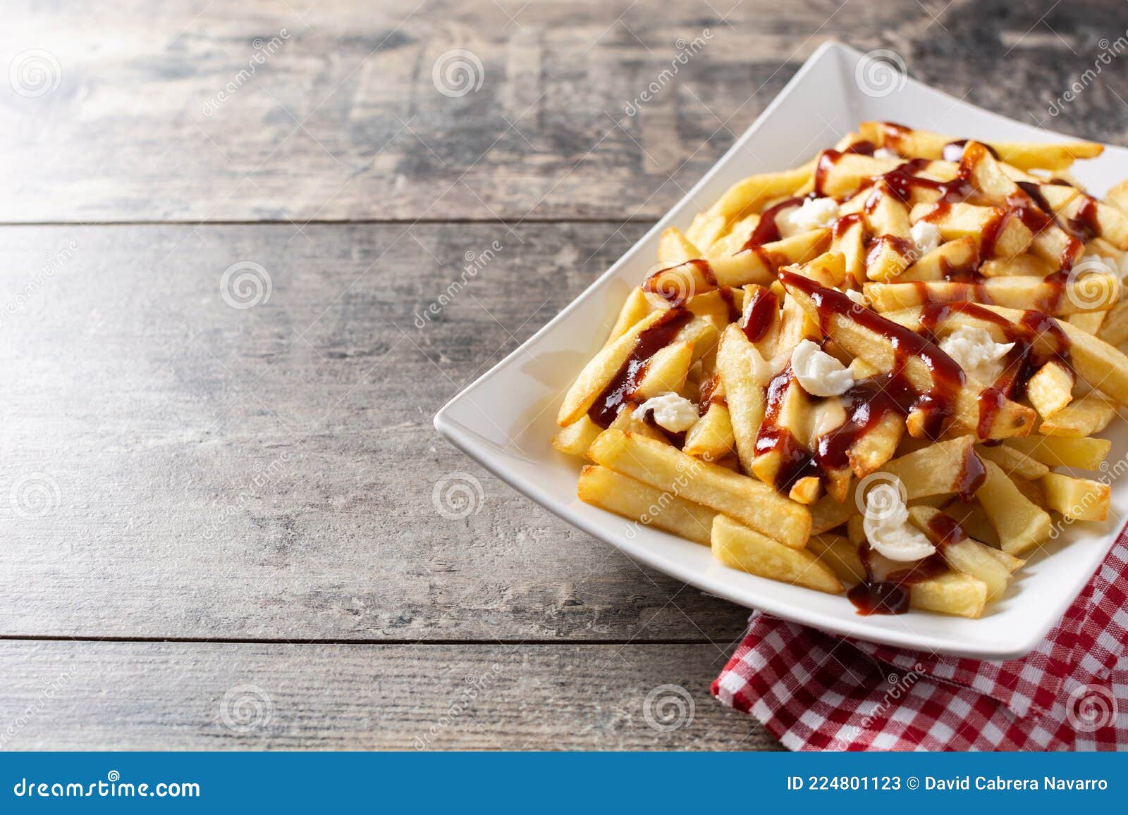 Traditional Canadian Poutine Stock Image - Image of ingredients, fresh ...