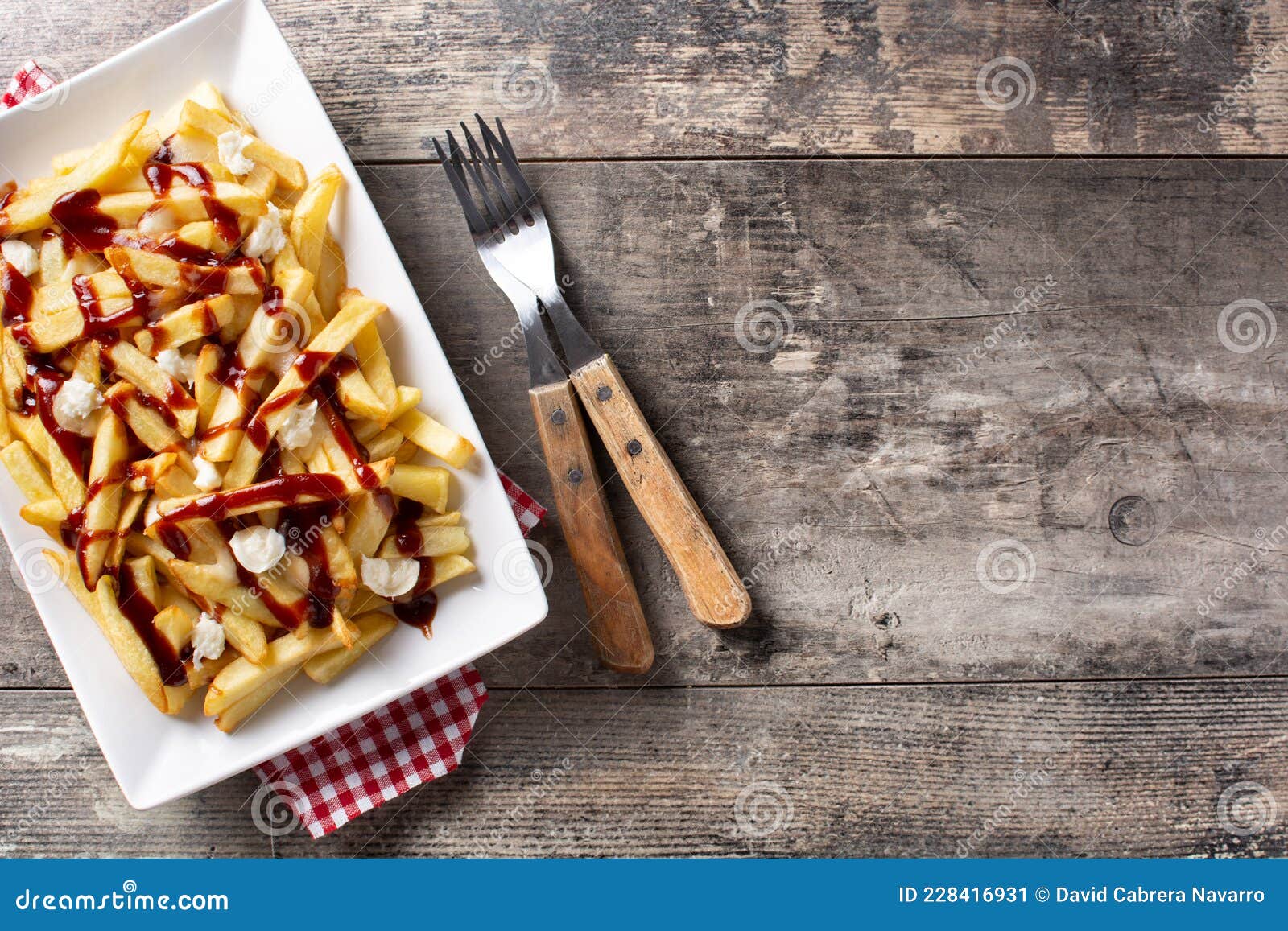 Traditional Canadian Poutine Stock Image - Image of tasty, potato ...