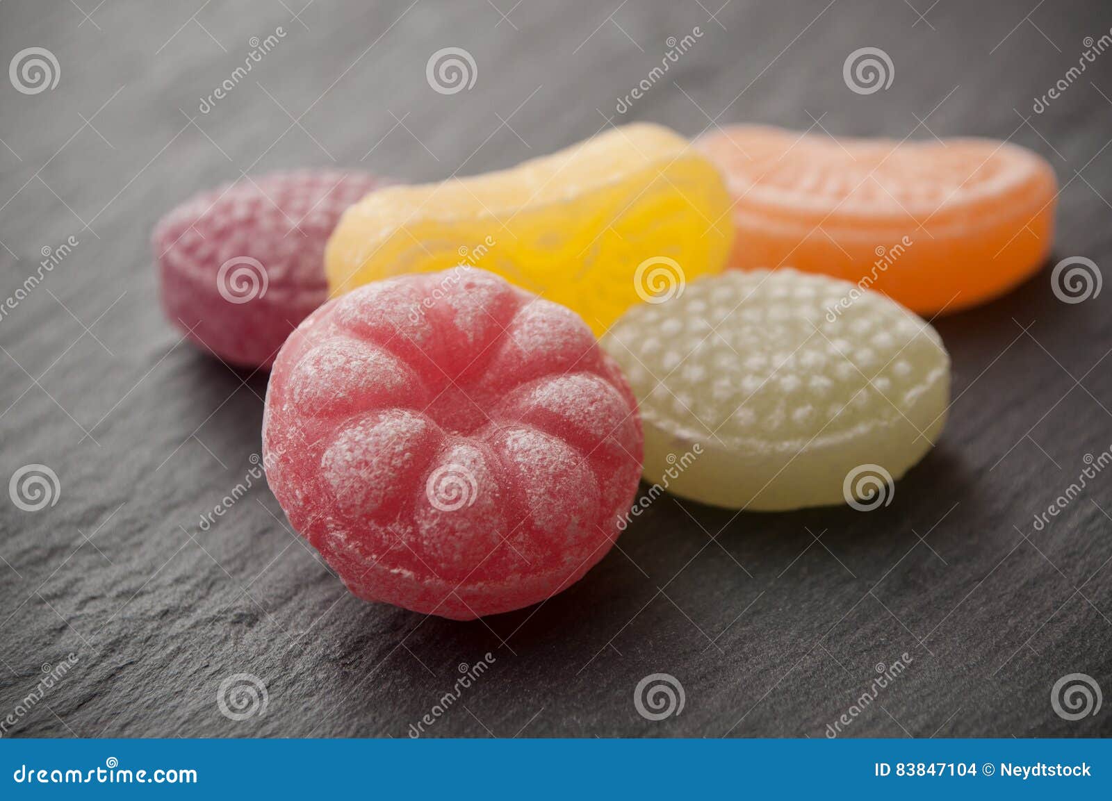 Traditional Candy on Chalkboard Background Stock Photo - Image of ...