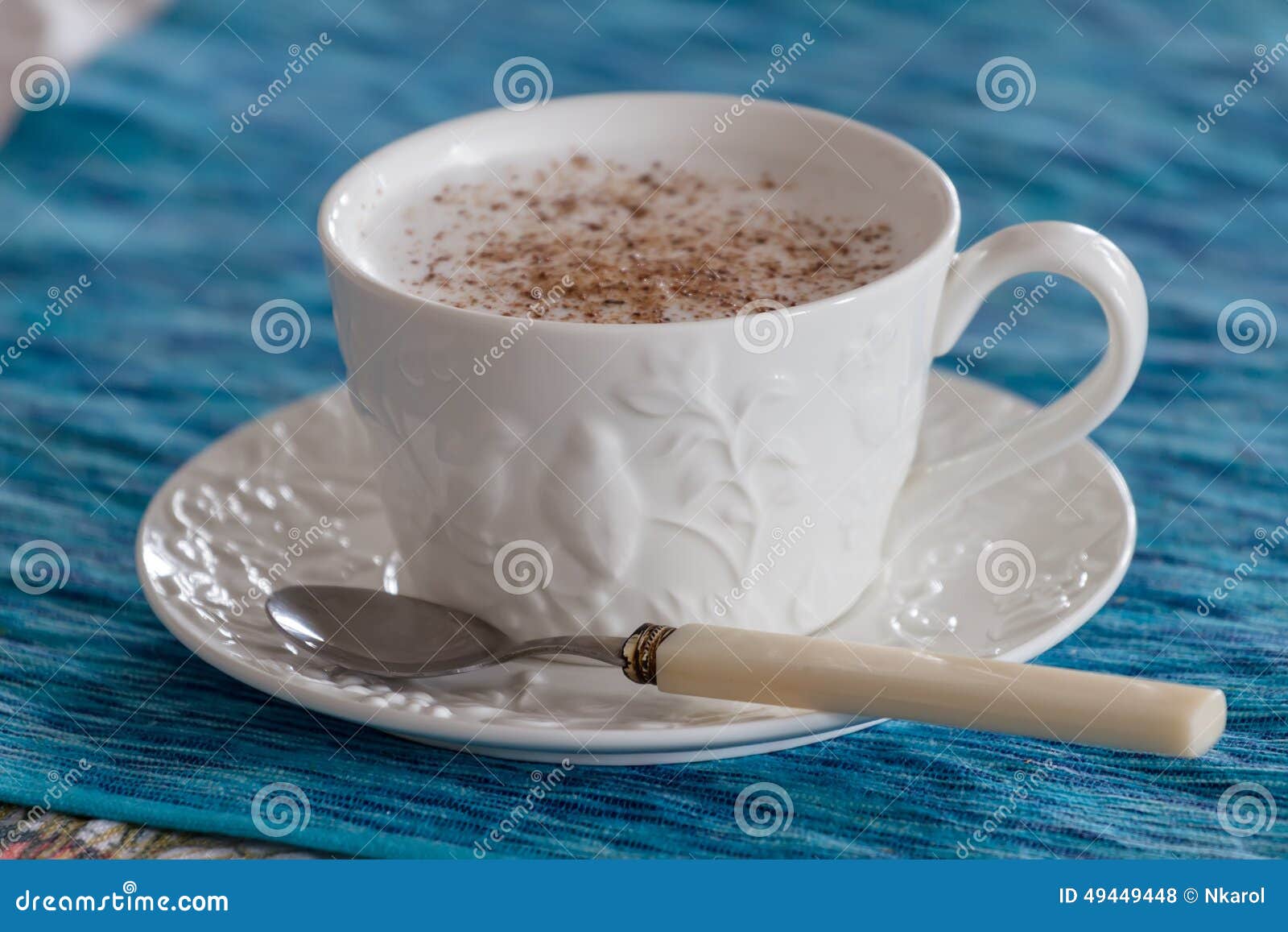 Traditional Cappuccino with Good Amount of Foam Stock Photo - Image of ...