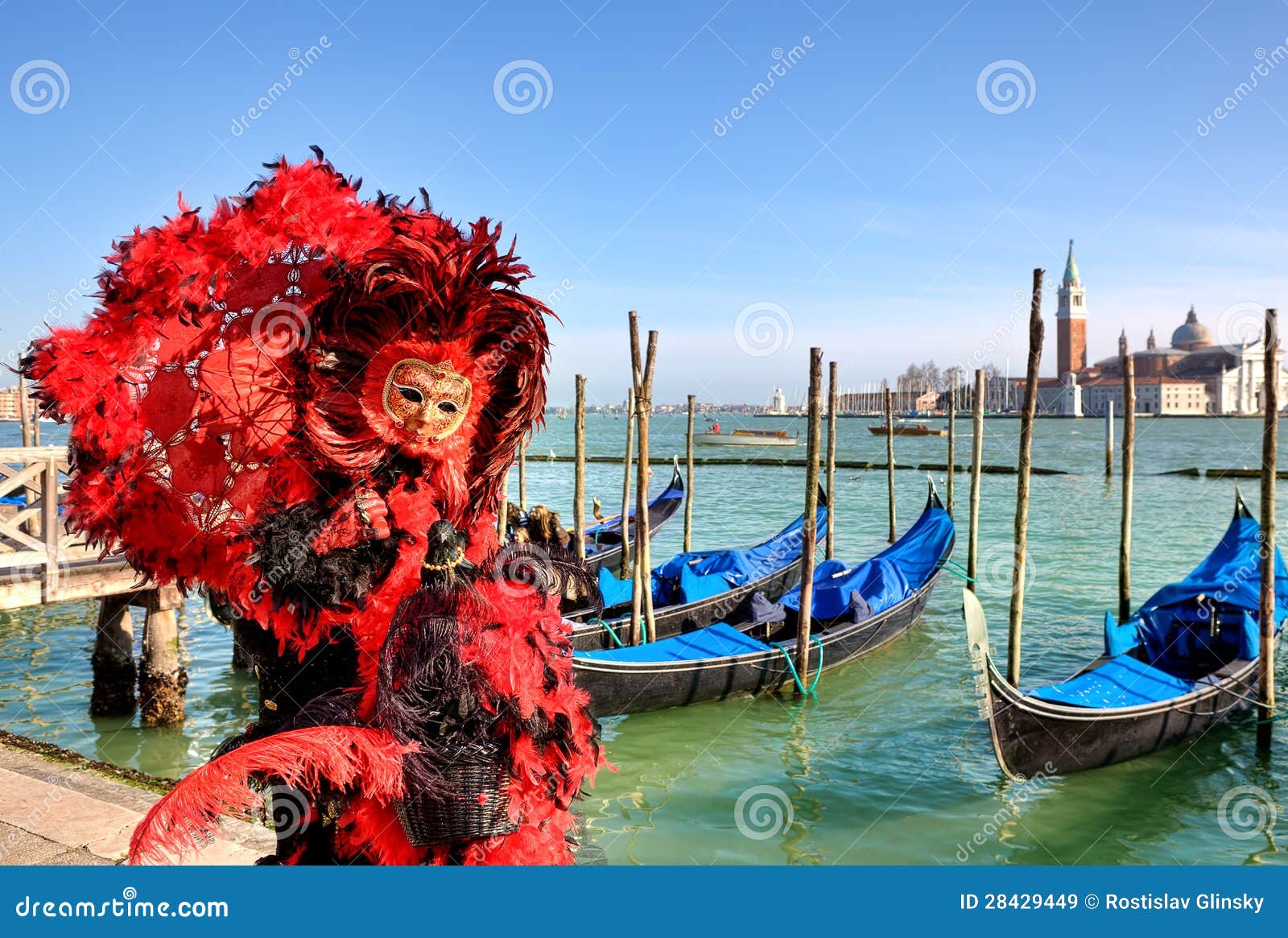 Traditional Carnival in Venice, Italy. Editorial Stock Image - Image of ...
