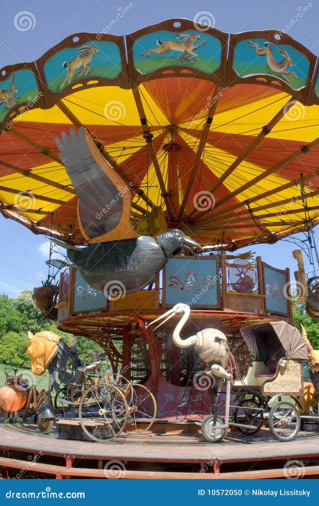 Traditional carousel stock photo. Image of carousel, pleasure - 10572050